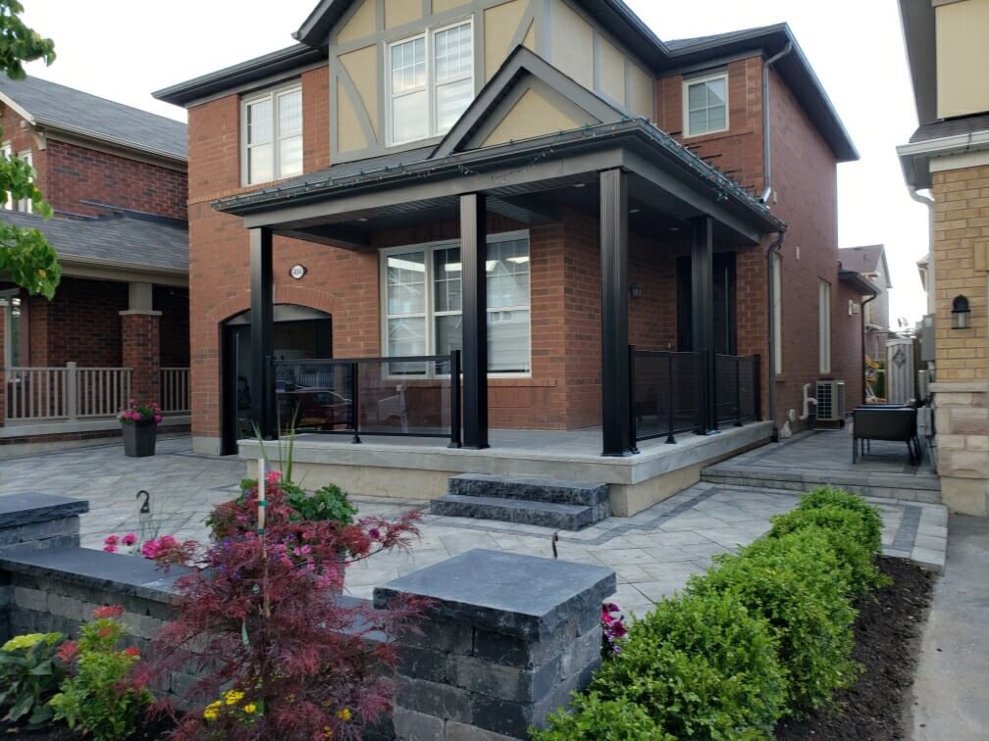 Aluminum Columns Toronto | Replace Rotting Wood Porch Posts | Load ...